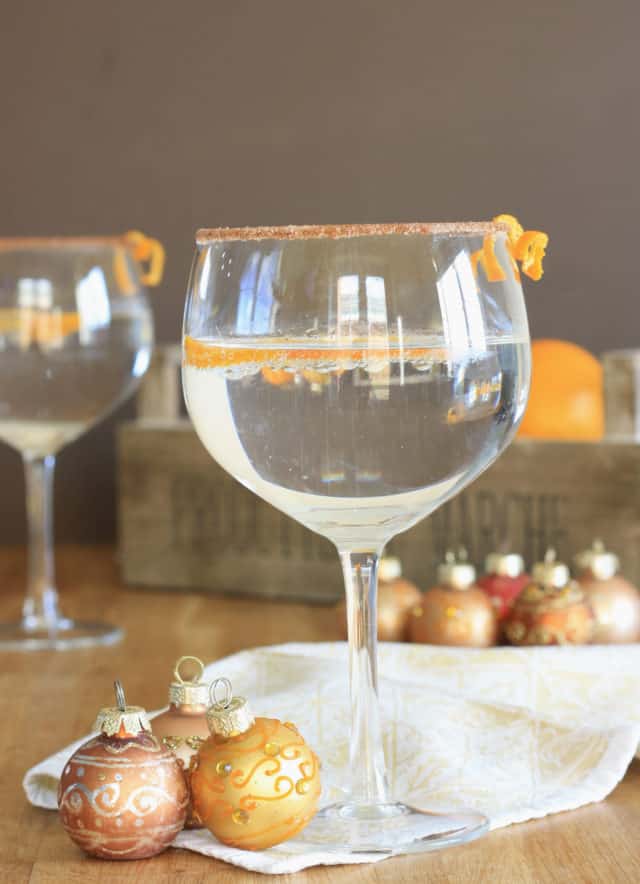 Gin-gle Bell Gin Orange Liqueur Cocktail | Chez Le Rêve Français