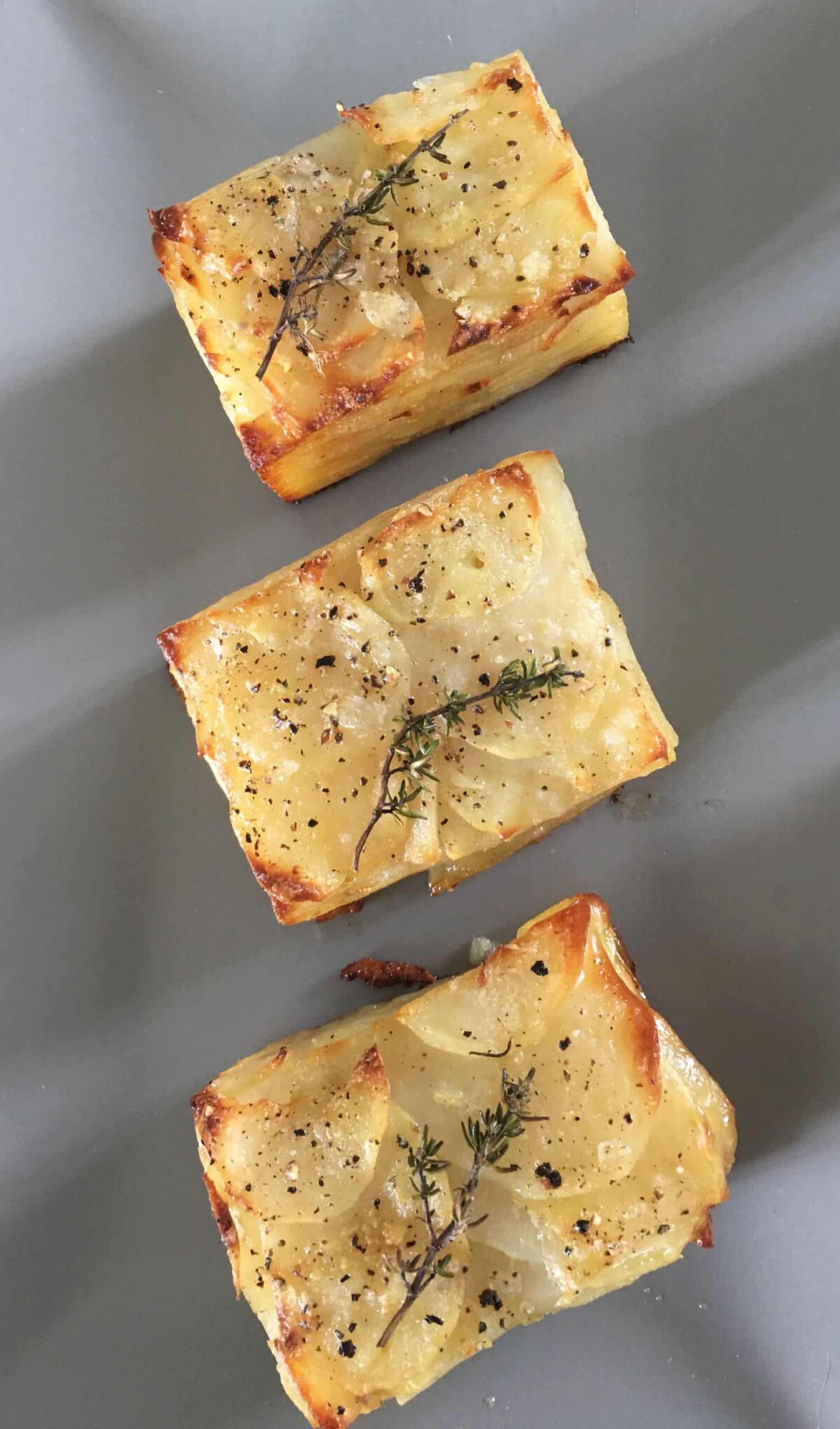 French Crispy Potatoes Pavé - Chez Le Rêve Français