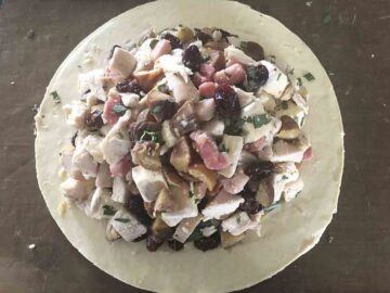 Turkey Pithivier with Cranberries & Brie - Chez Le Rêve Français