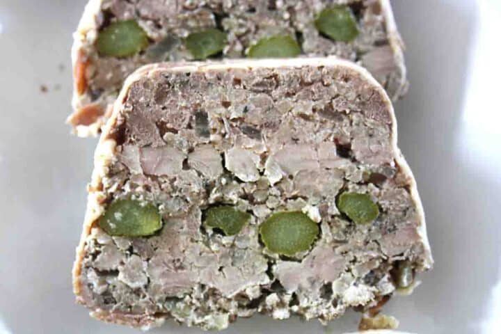 Duck and Pork Terrine with Asparagus - Chez Le Rêve Français