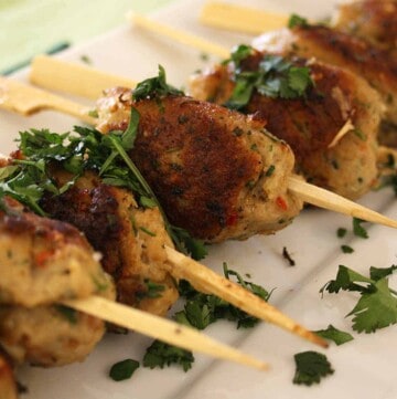 Pork Koftas with an Asian Twist - Chez Le Rêve Français