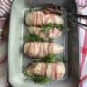 Philadelphia Chicken - Stuffed and Bacon wrapped - Chez Le Rêve Français