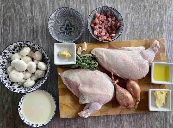 Chicken Supreme with Supreme Sauce - Chez Le Rêve Français