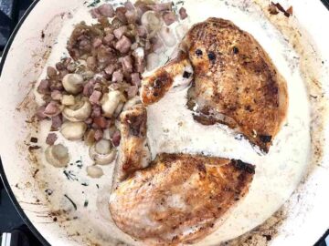 Chicken Supreme with Supreme Sauce - Chez Le Rêve Français