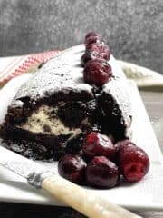 Black Forest Roulade - Chez Le Rêve Français