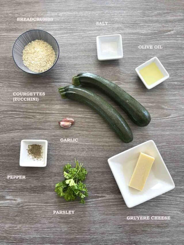 Roasted Courgettes Provençale - Chez Le Rêve Français