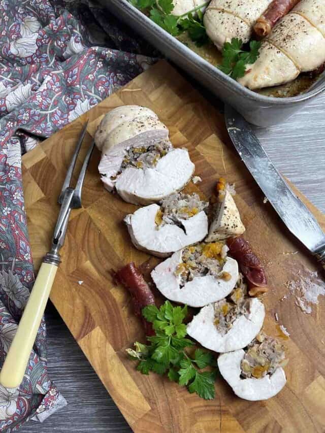 Chicken Ballotine - Chez Le Rêve Français