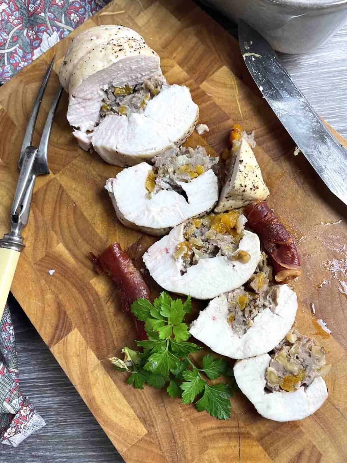 Chicken Ballotine - Chez Le Rêve Français
