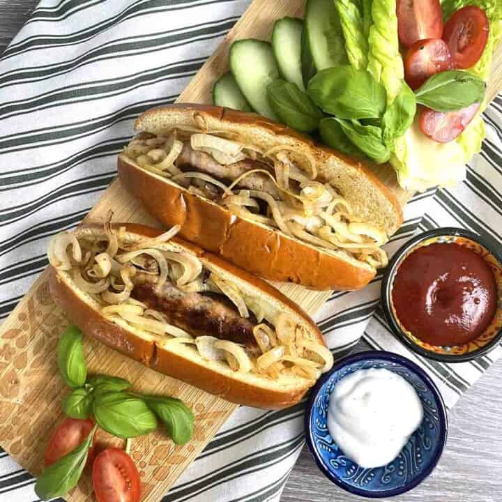 Slow Cooker Pork Normandy - Chez Le Rêve Français