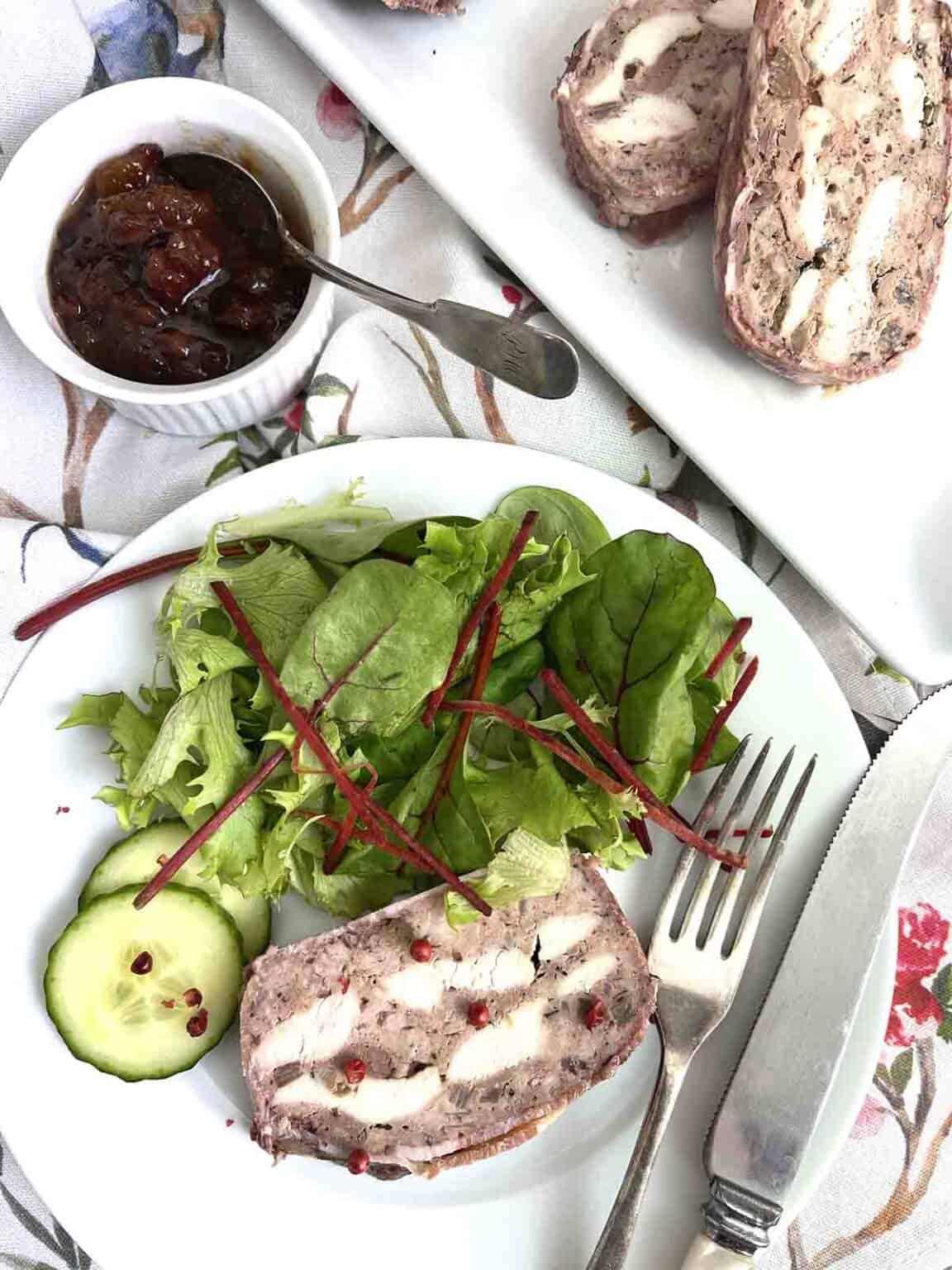 Chicken Terrine - Chez Le Rêve Français