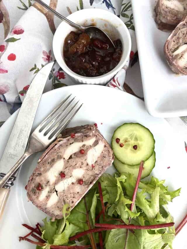 Chicken Terrine - Chez Le Rêve Français