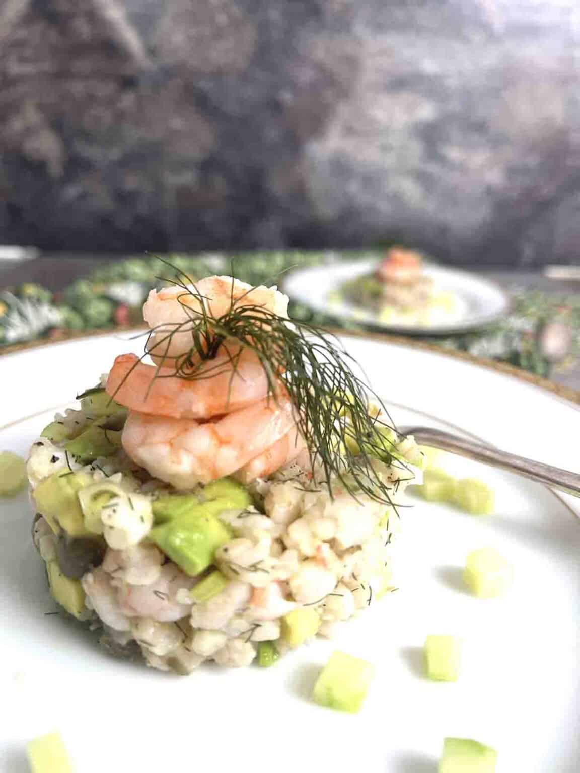 Prawn Tartare - Chez Le Rêve Français