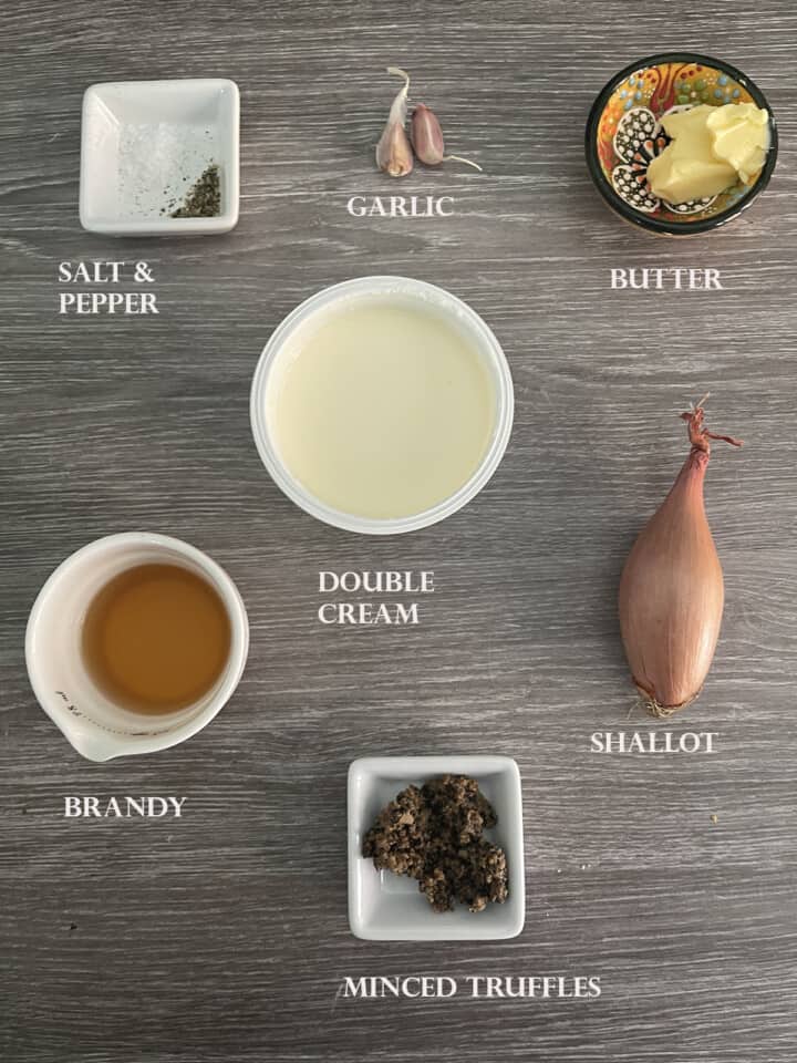Truffle Cream Sauce - Chez Le Rêve Français